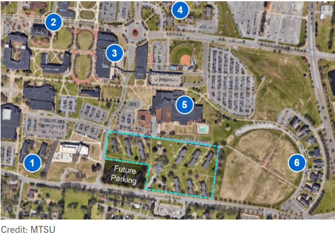 Tennessee State University Campus Map
